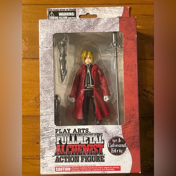Toys | Brand New In Box Fullmetal Alchemist Play Arts Edward Elric No 1 ...